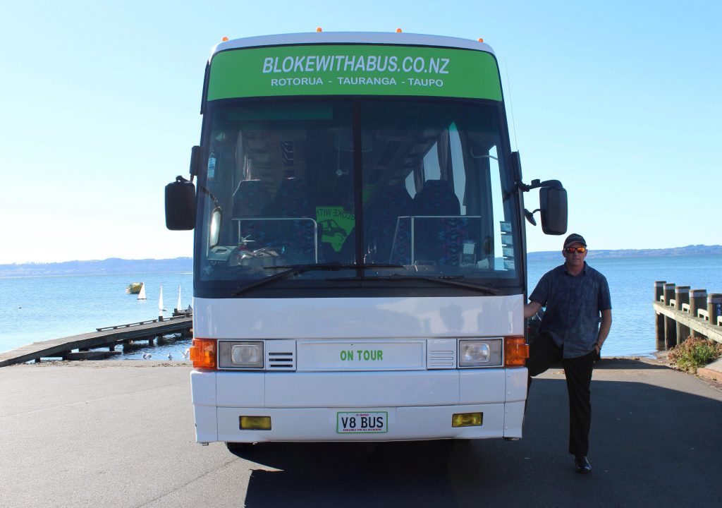 Rotorua bus charter services | Bloke with a Bus